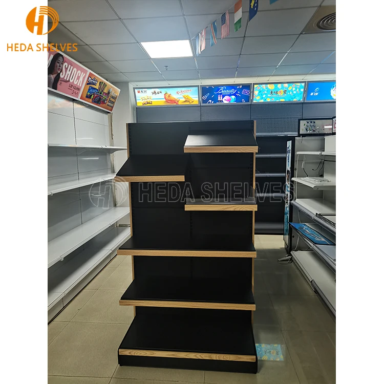 Modern Retail Shop Gondola Shelving System Grocery Store Display Units ...