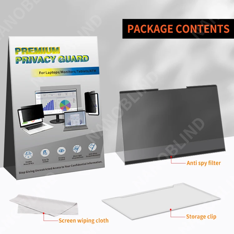 Surface Laptop 15inch Anti-peeking Filter 4 Sides Notebook Privacy ...