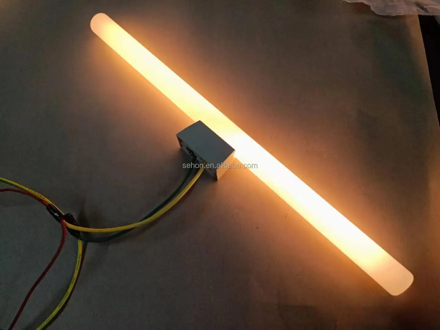 Modern Mirror Light LED S14D/S14S - White Black ABS Socket