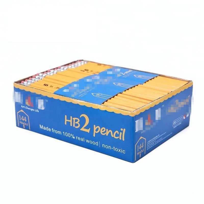 High Quality Yellow Pencil - Custom HB Pencil Set for Kids