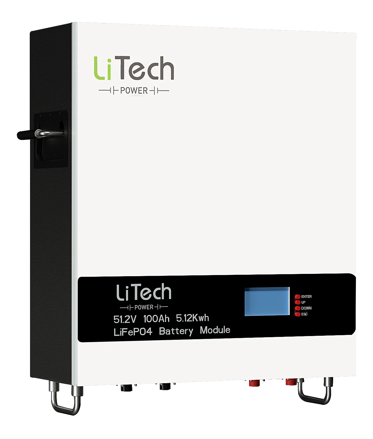 Lifepo4 Power Station, LiTech Power Wall Home Battery 48V 200Ah 51.2V ...