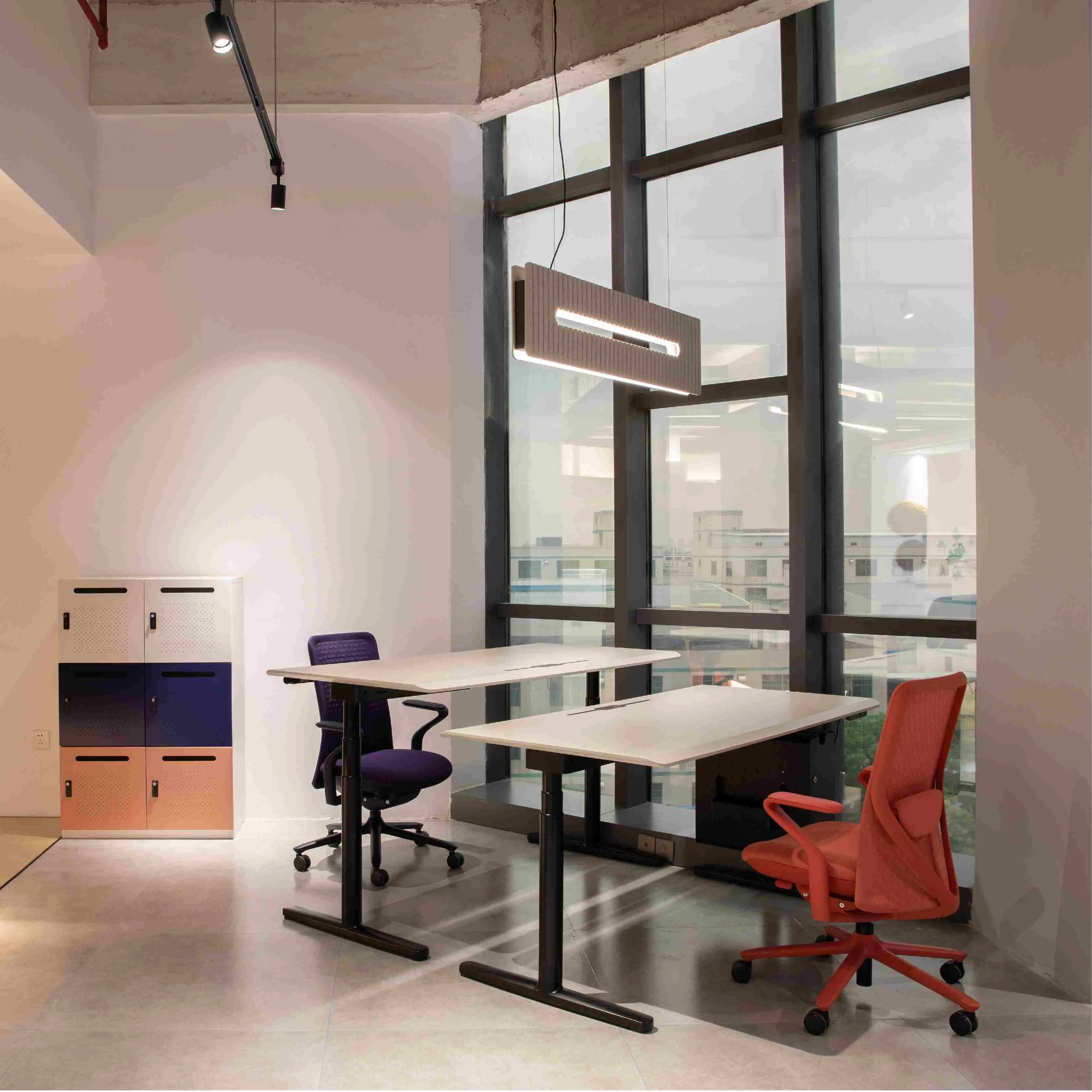 Office Furniture Desk Electric Lifting System Smart Office Desk ...