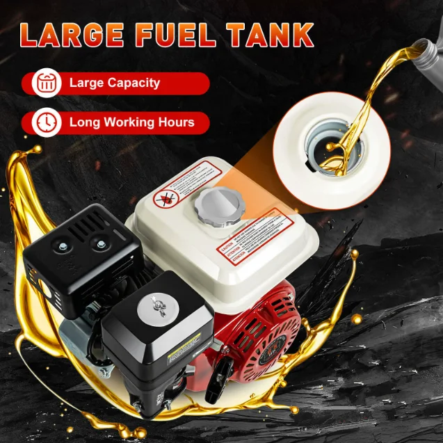 Gx160 Gx390 Air-cooled Single Cylinder Machinery Engines Ohv Gasoline 4 ...