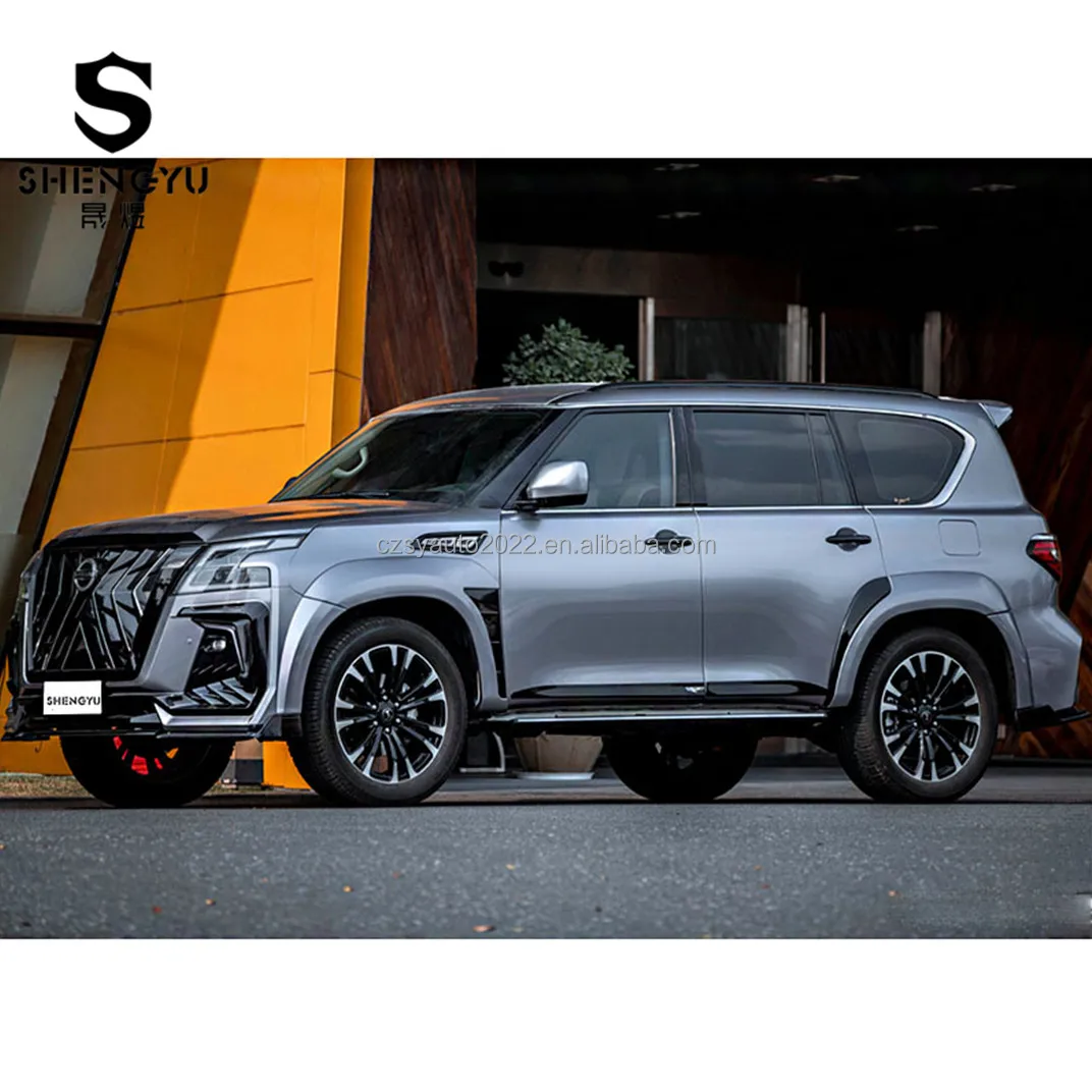 Body Kit For Nissan Patrol Y61/y62 2010-2020 Upgrade To Black Hawk Style - Buy Body Kit For ...