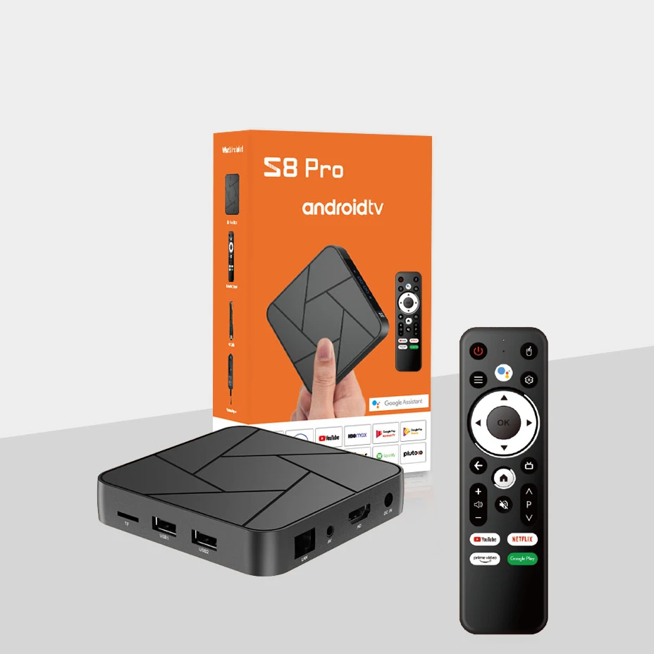 2024 Intek S8 Pro TV Box - 4K HDR10 Android 11 Set Top Box