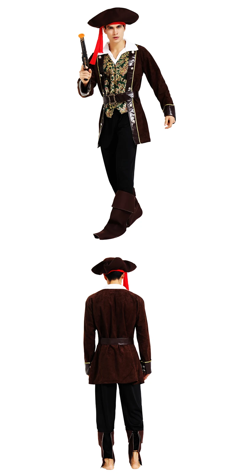 Tv Movie Costumes Adult Buccaneer Cosplay Halloween Party Women Pirate ...