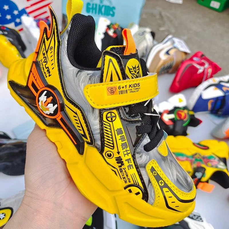 C2125 Children Sports Shoes Kids Sneakers Boys Shoes Running Sneakers Breathable Children's ...