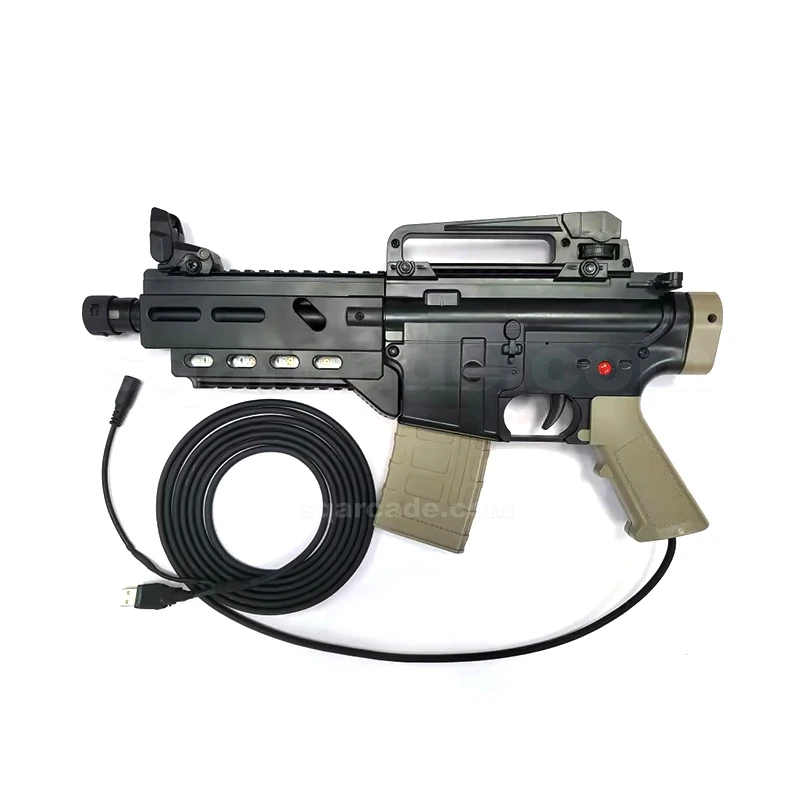 MP5冲锋枪街机光枪电脑射击身体感应枪游戏配件带反冲| Alibaba.com