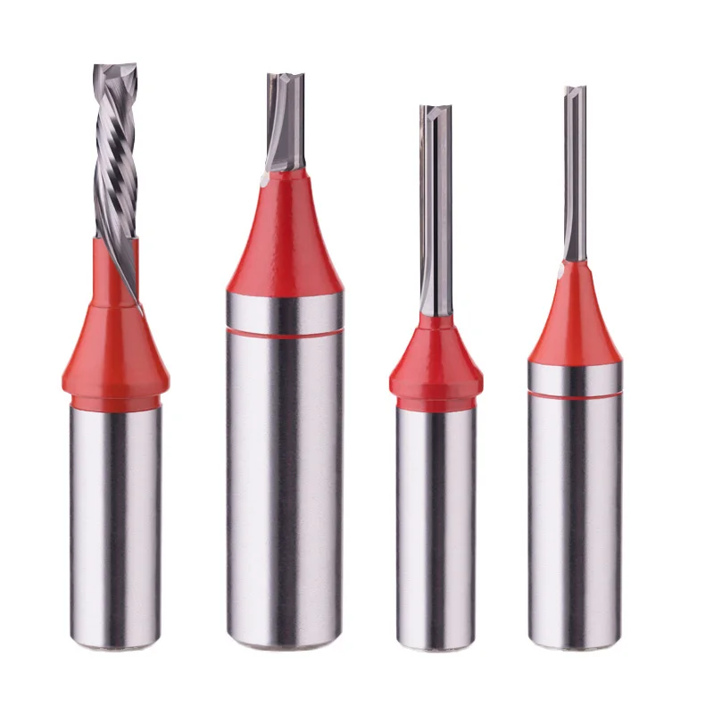 Xgenl Cnc Woodworking Straight Router Bits 8mm Straight Bit 3 Flutes ...