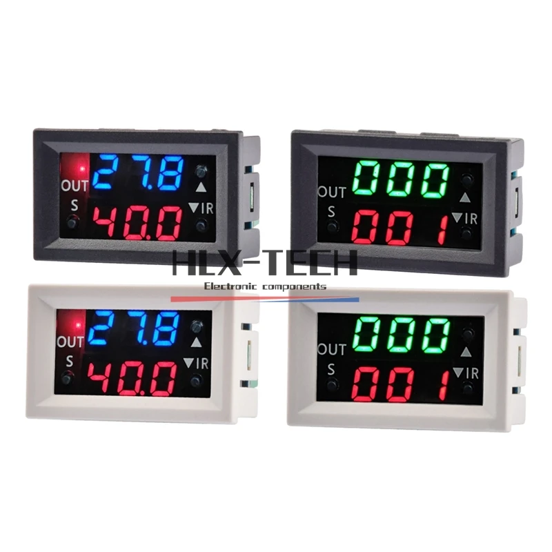 T2401 12v Delay Double Display Digital Time Relay Module Digital Time ...
