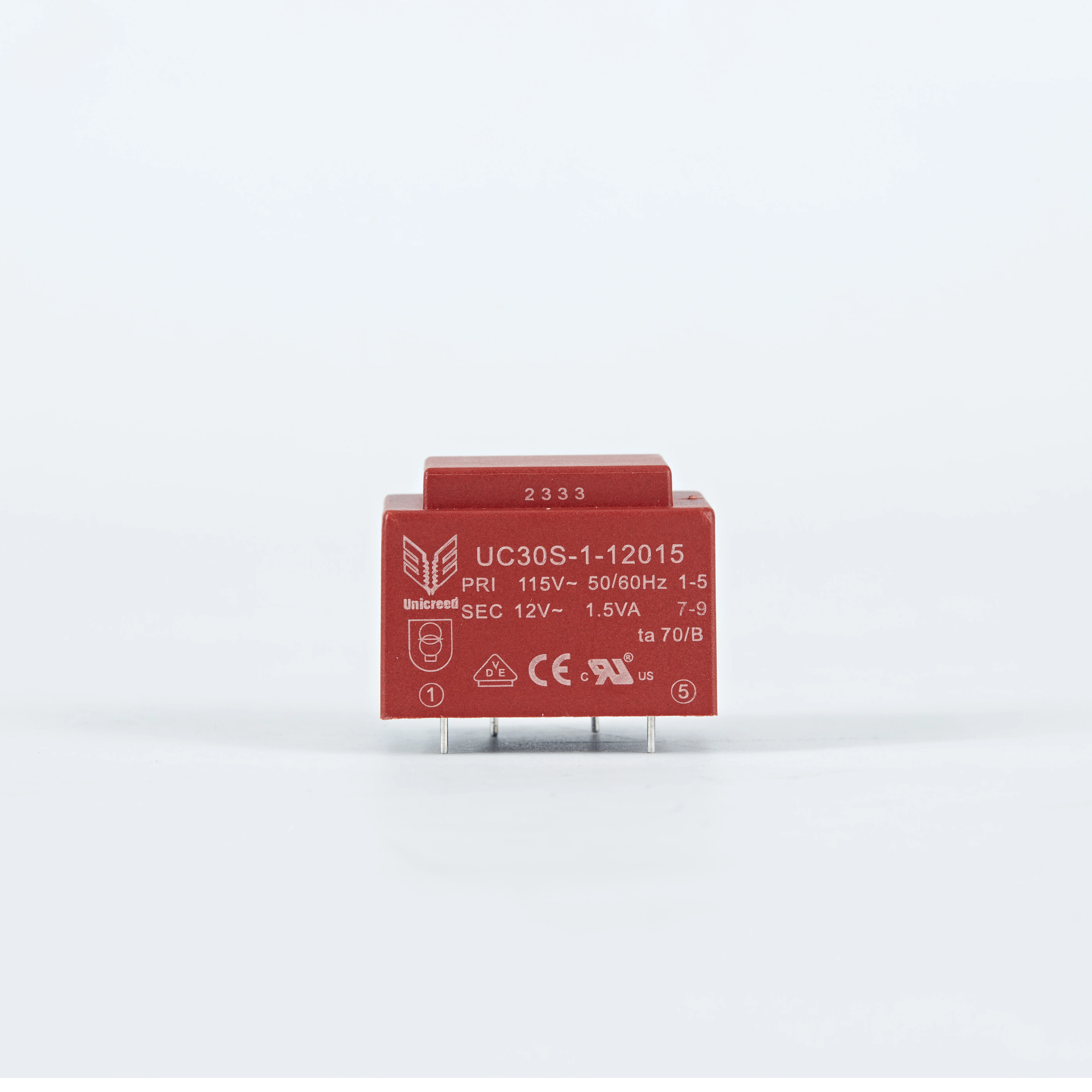 Certified Pcb Electric Transformer 115v To 12v Step Down Ei Transformer ...