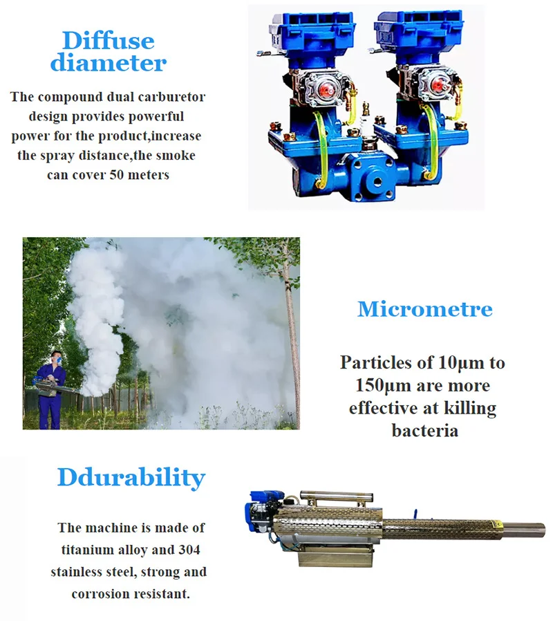 Sterilizer Fogging Machine Electrostatic Disinfection Agricultural ...