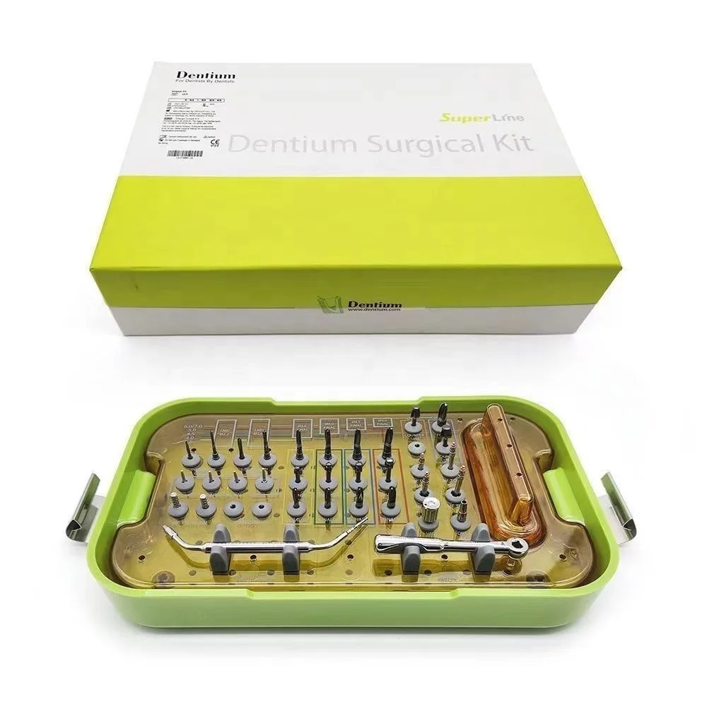 Dental Implant Surgical Kit Superline And Implantium Instrument Kit ...