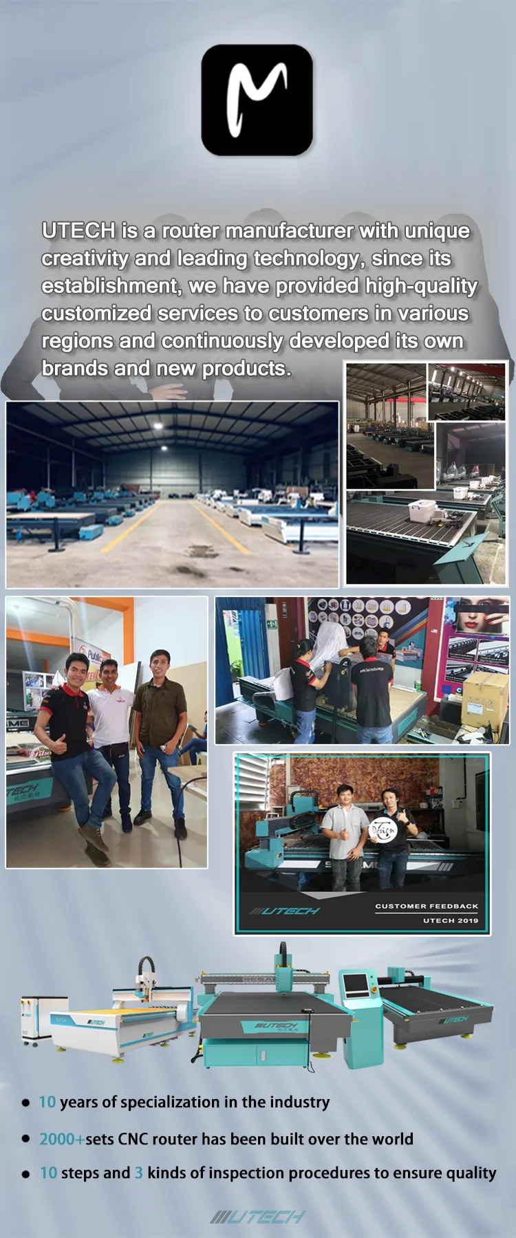 UTECH SESAME 1325 3D CNC Router - Precision Cutting Machine