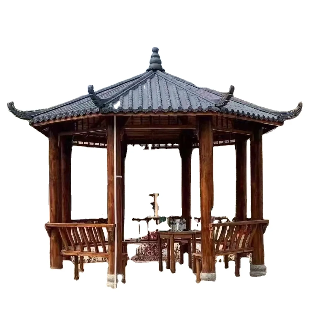 Alibaba.com: Chinese Antique Style Garden Gazebo Pavilion Wooden ...