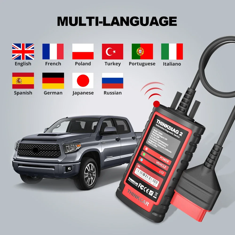 Thinkcar Thinkdiag 2 - Universal OBD2 Diagnostic Tool