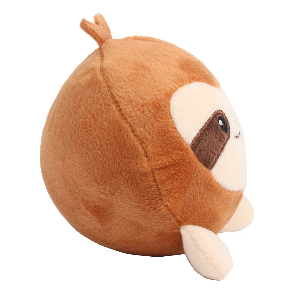 Customized Kawaii Plush Sloth Toy PU Stress Ball 100% Recycled with GRS ...