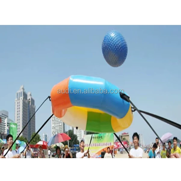 Interactive Inflatable Team Building Game Inflatable Ball Jumping Race ...