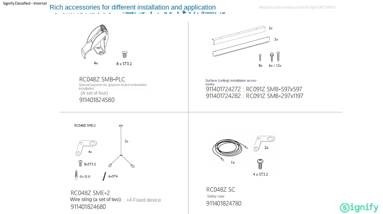 Philips Rc048b 36w Mingxin Led Panel Led Panel Lamp - Buy Led Ceiling ...