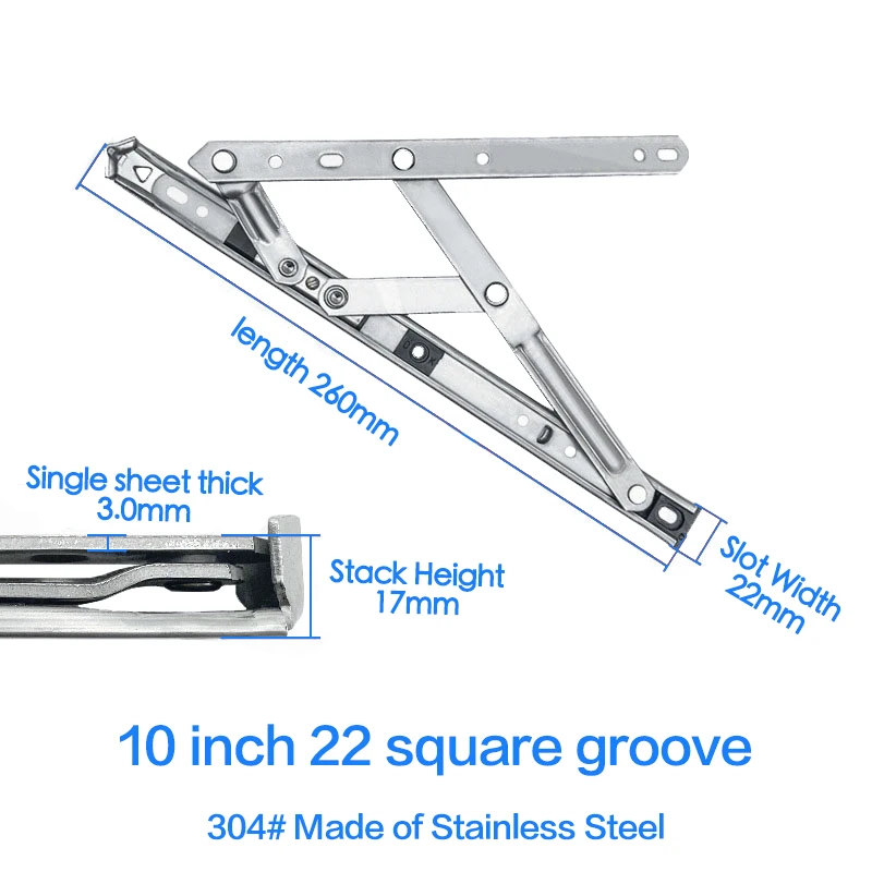 Top Hung Casement Interlock Window Friction Stay Hinge With Manufacture ...