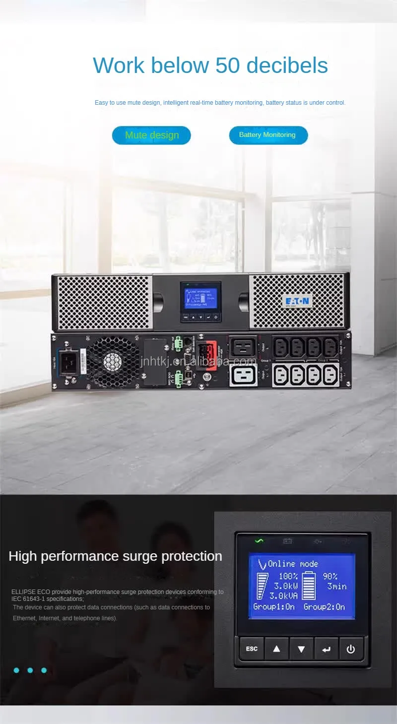 Eaton 9pxebm72rt3u Ups Uninterruptible Power Supply Battery Box Rack ...