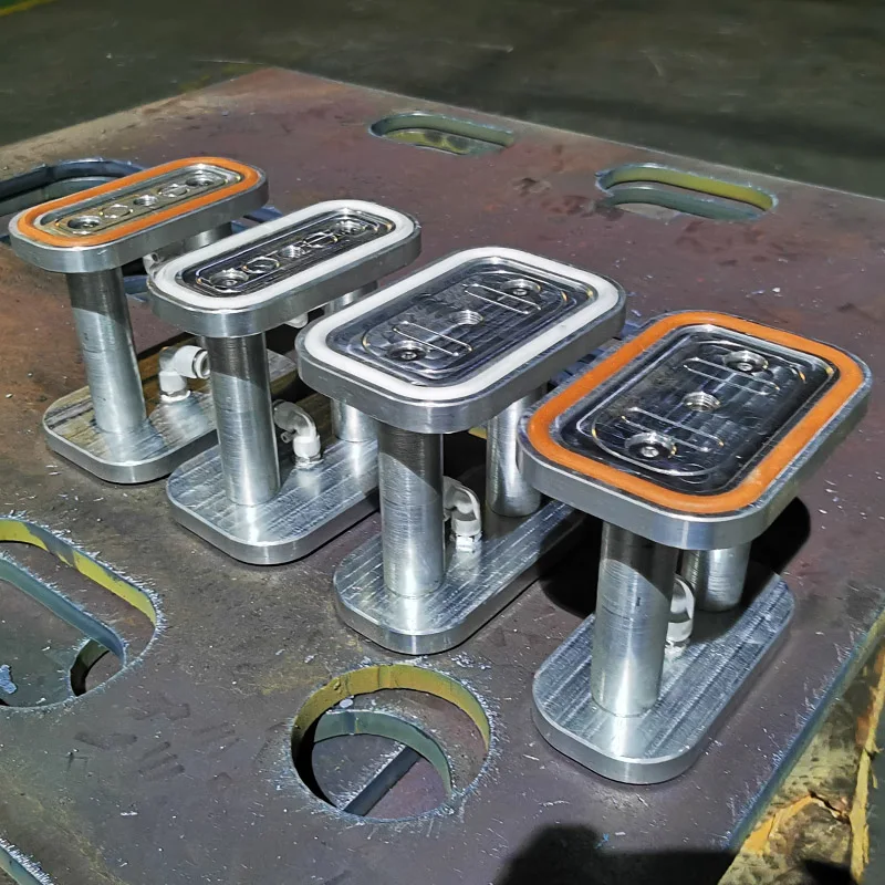 HUALONG Double-Effect CNC Vacuum Pods Pad Suction Cups