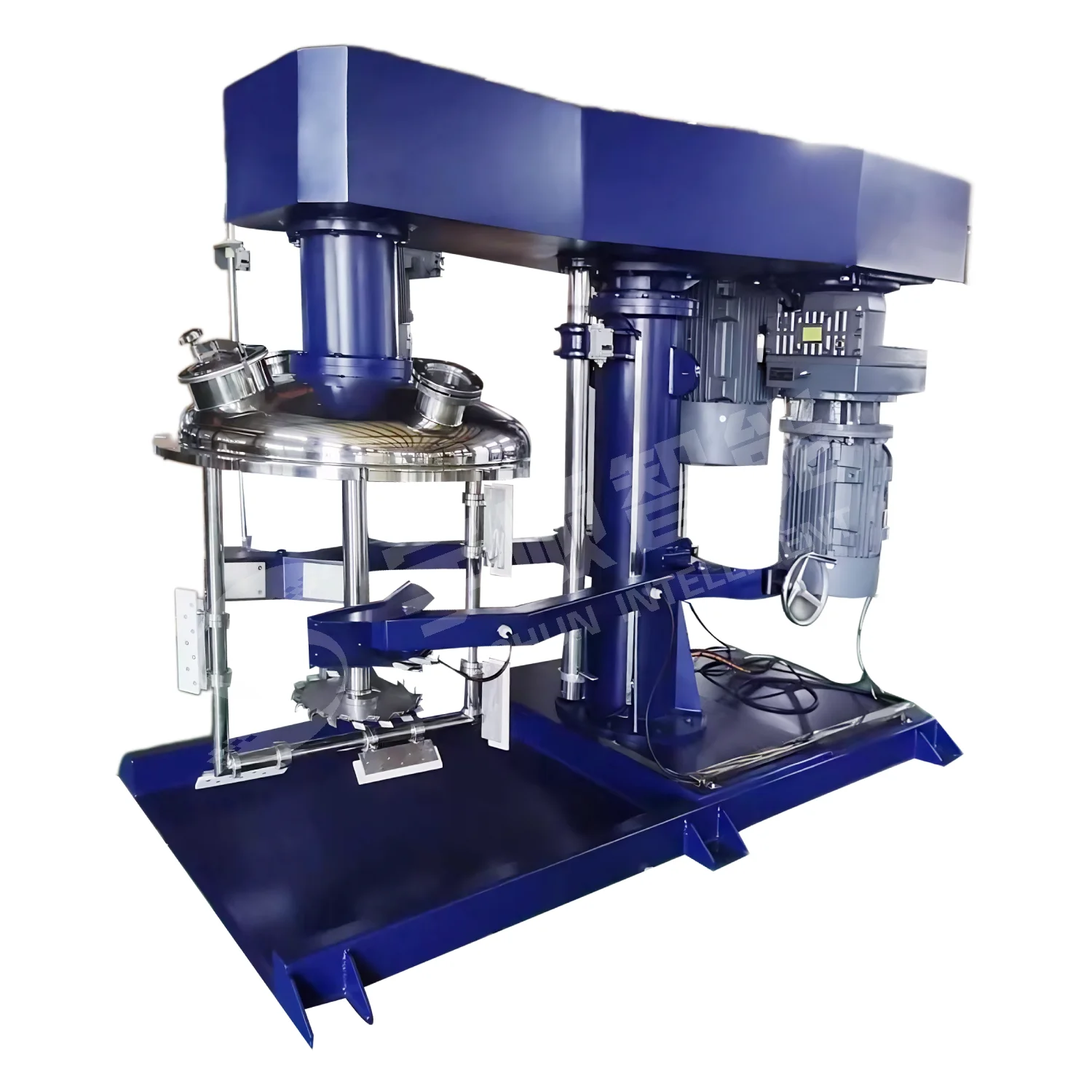 100L Concentric Double Shaft Mixer Hot Melt Adhesive Mixing Dispersing ...