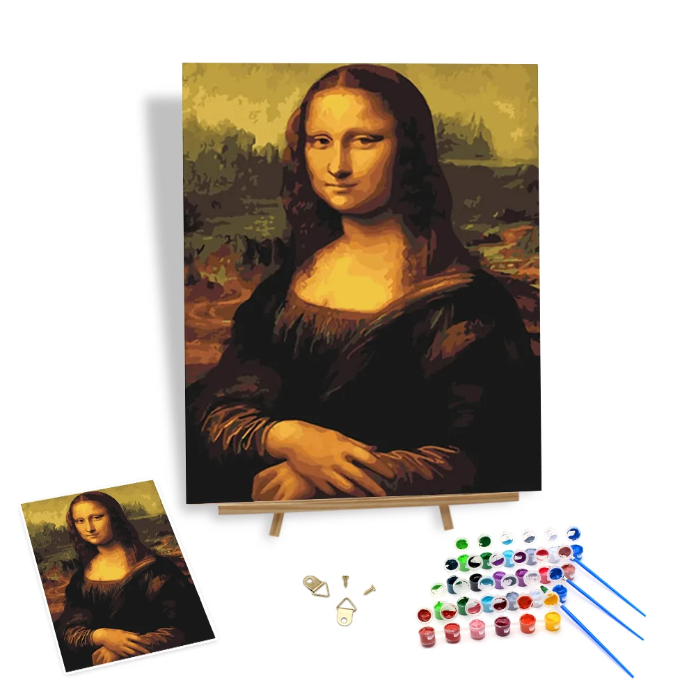 Paint by Numbers Kit - European Artistic DIY Experience