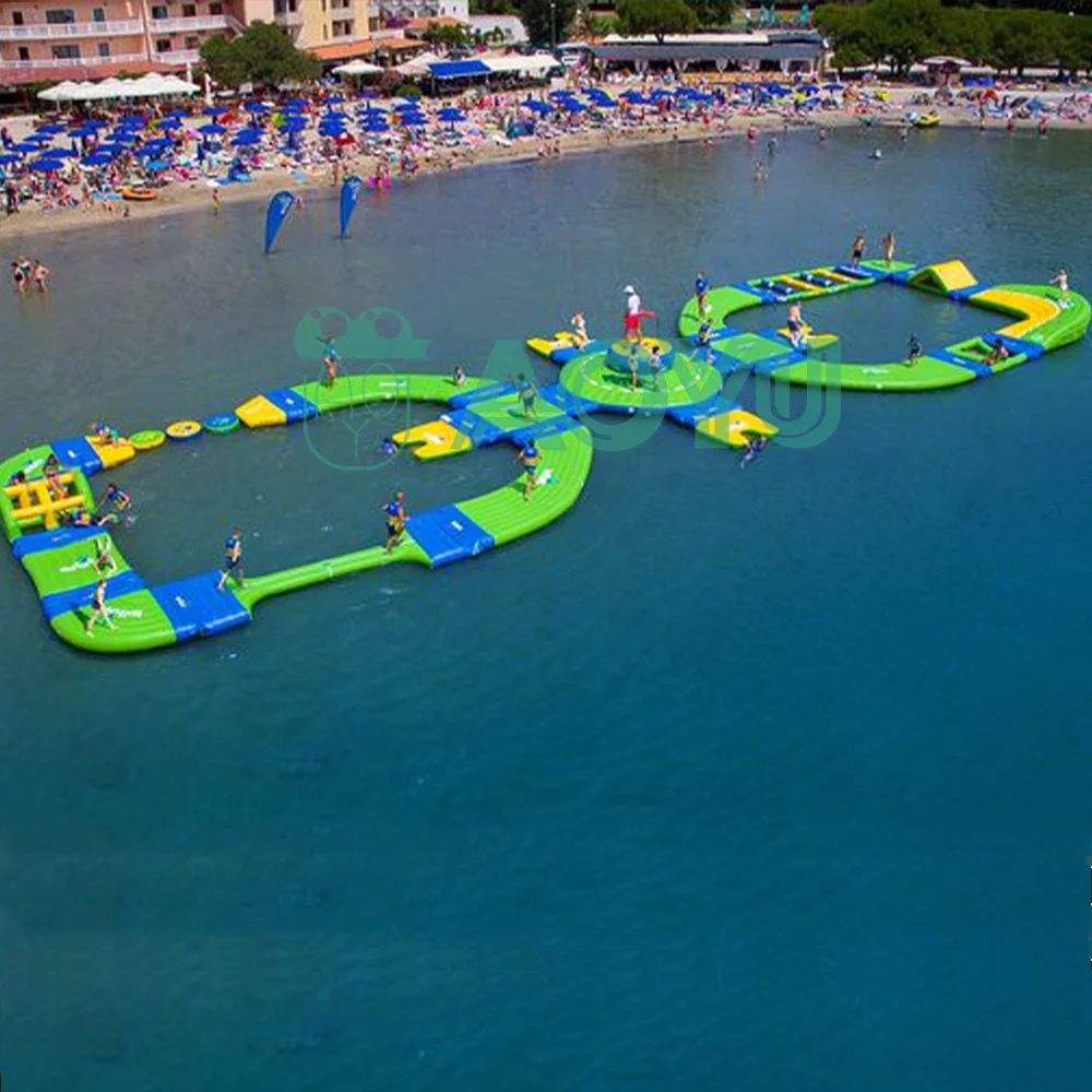 AOYU Water Park Design Inflatable Floating Platform Customized ...