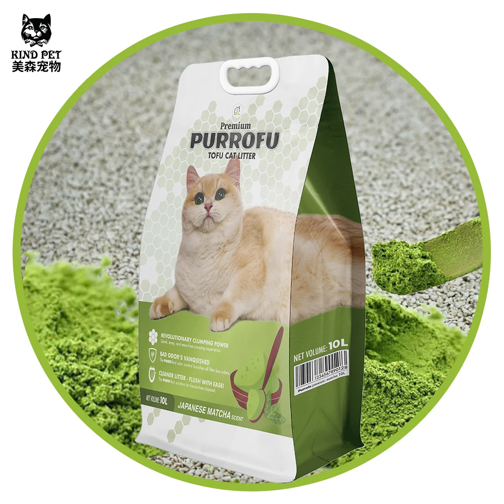 PURROFU Cat Litter - Eco-Friendly, Flushable, & Odor Control