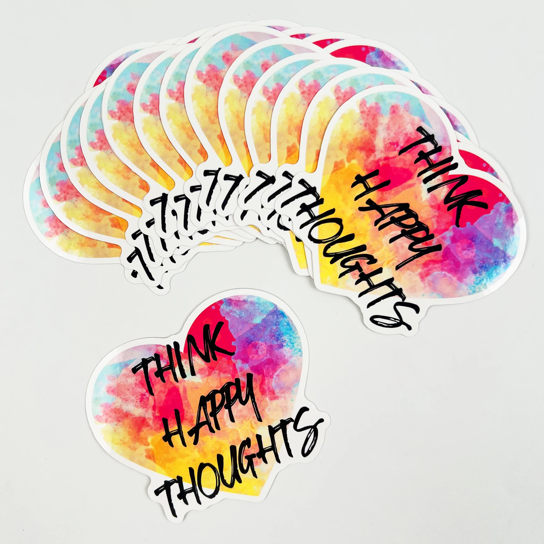 Custom Die Cut Vinyl Sticker Sheets - Holographic Labels