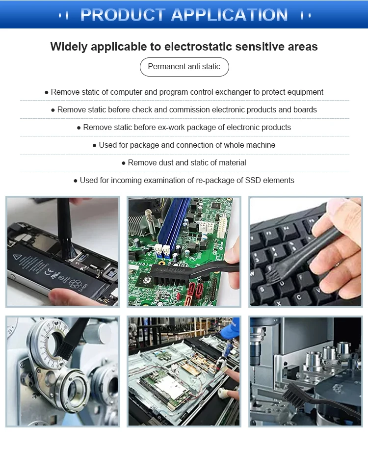 ESD PCB Cleaning Brushes - Gemisky Antistatic Solutions