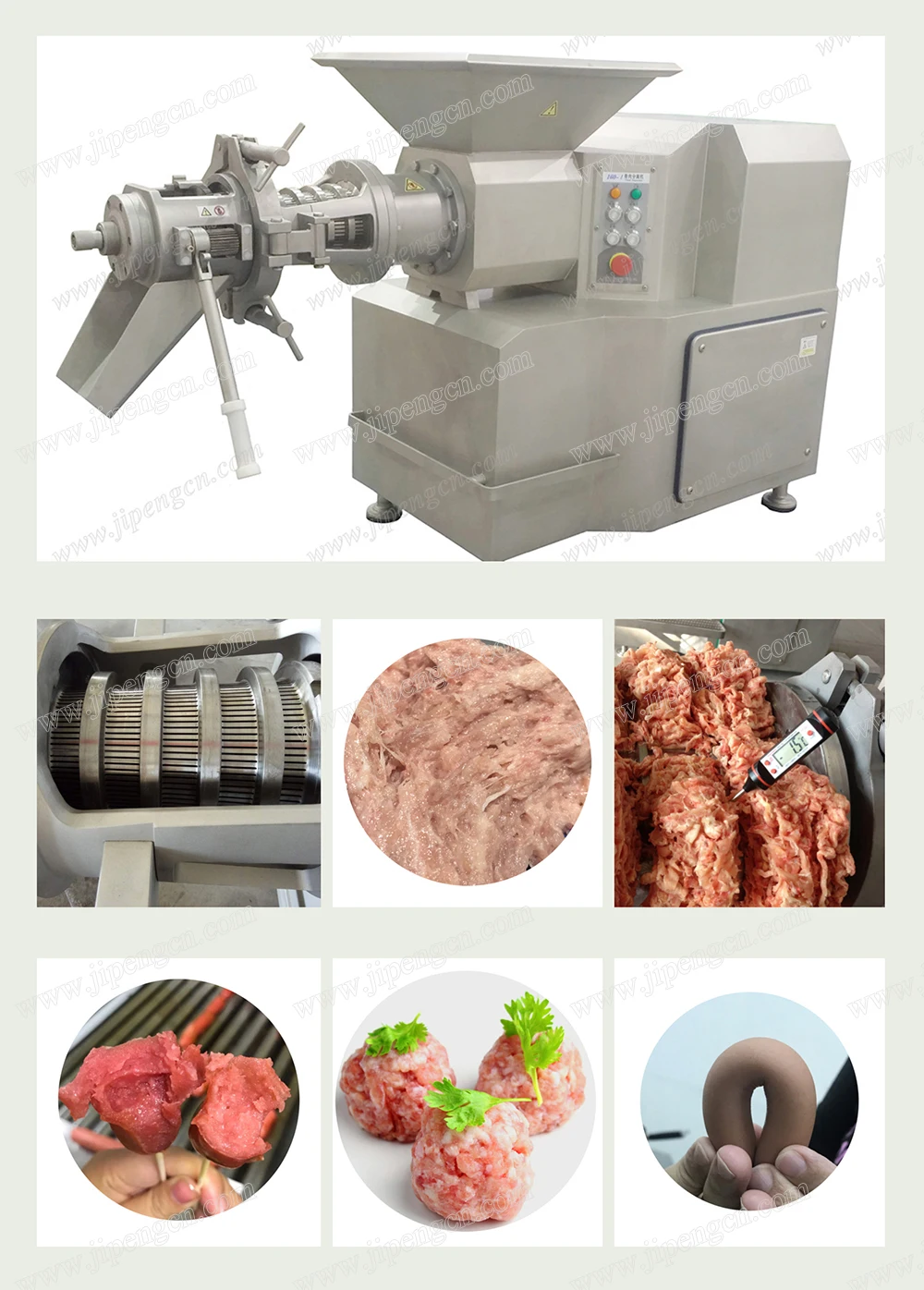 Automatic Poultry Deboning Machine Turkey Bone Meat Separator - Buy ...
