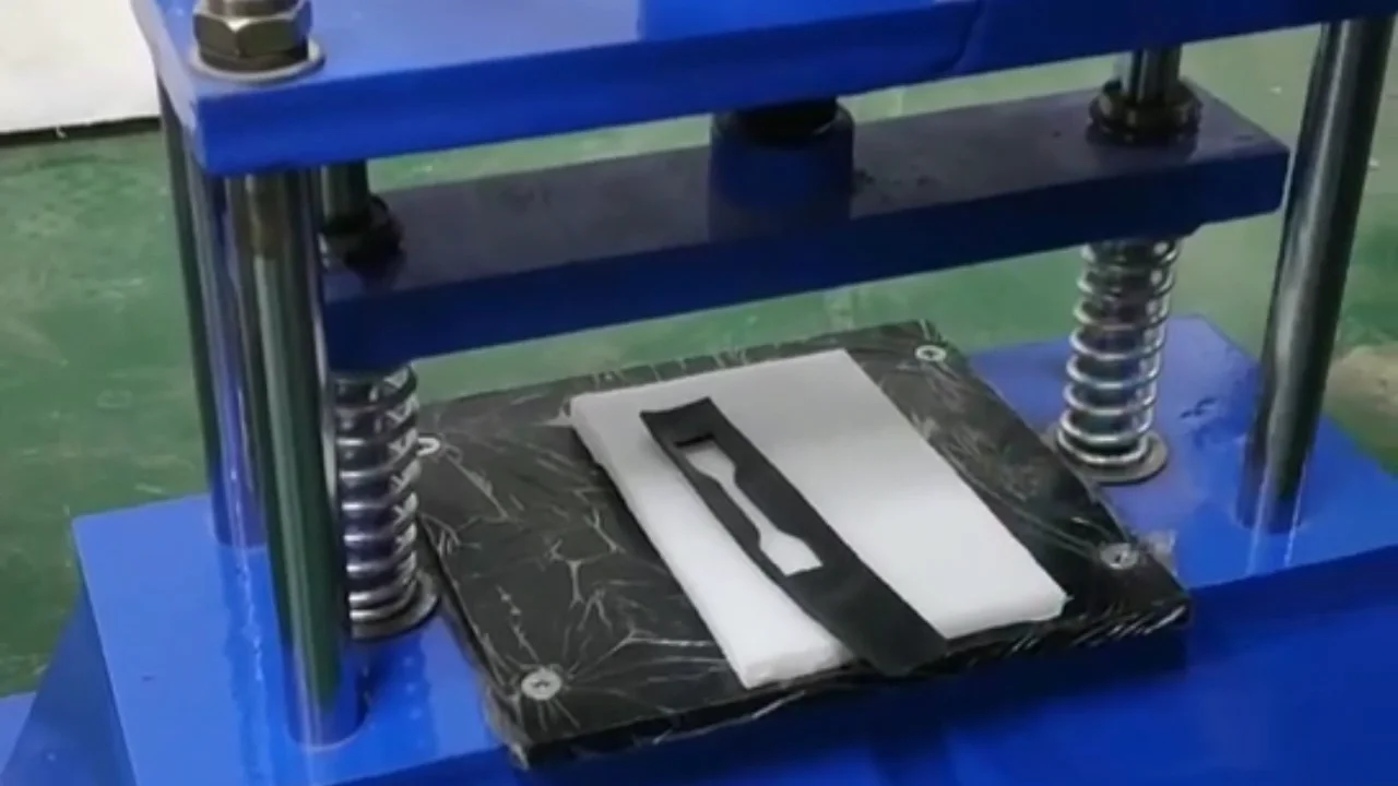 Iec/astm Standard Dumbbell Rubber/plastic Tensile Sample Die Cutter ...