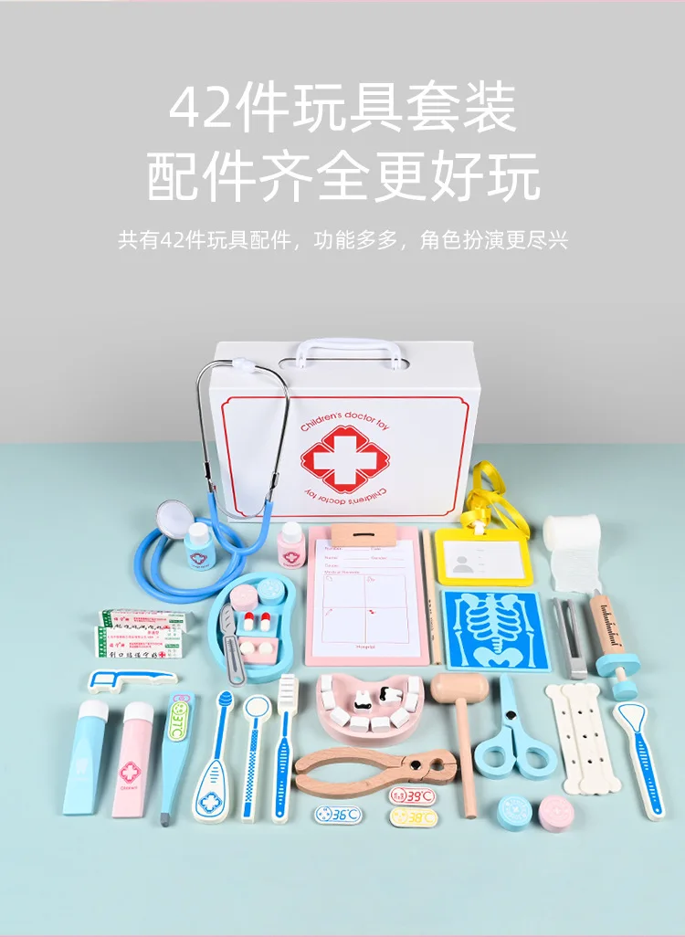 Play Ambulance Box Simulation Doctor Nurse Educational Children Dentis ...