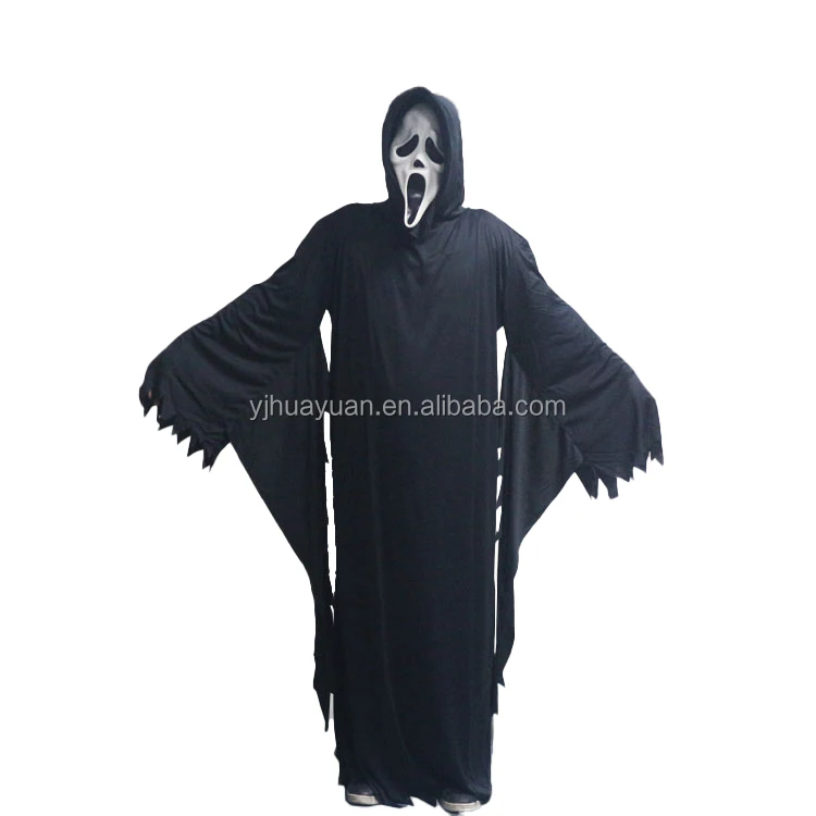 Halloween Scary Scream Suit Grimace Spooky Costumes Male Homophone ...