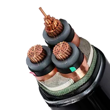 33kv Underground Cable 3*150sqmm Copper Conductor Medium Voltage Xlpe ...