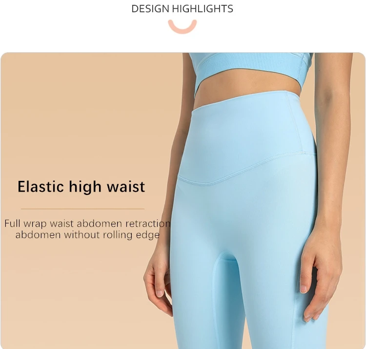 Xsunwing Custom Logo Deporte Buttery Soft High Waist Align Yoga Leggin Women Tight Pants
