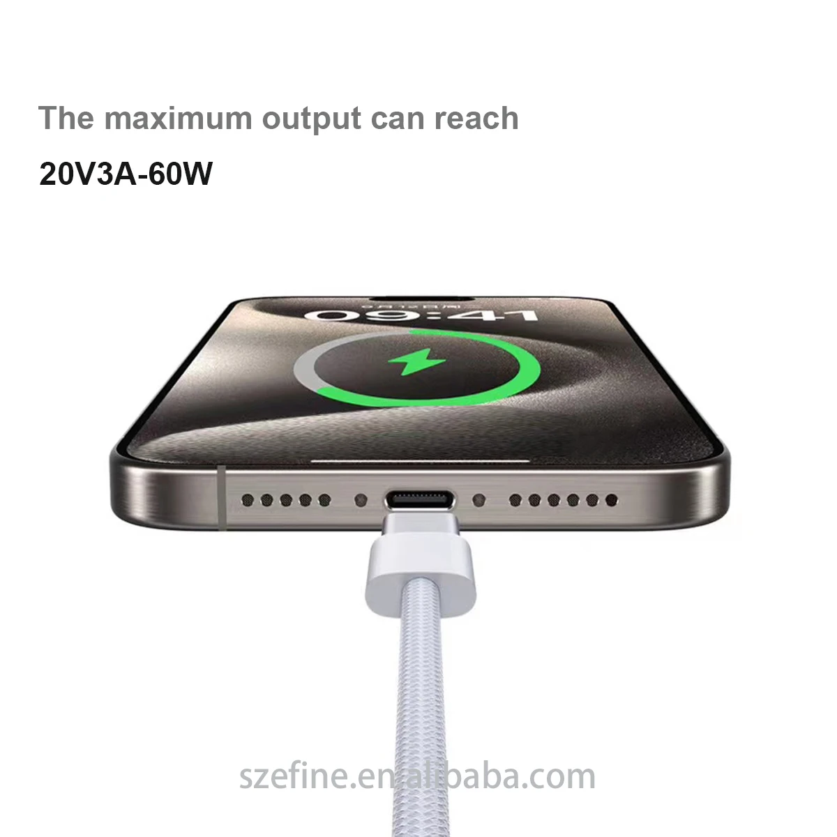 Fast Data Charger Cable For Iphone 15 Original 30w 60w Pd Usb C To Type ...