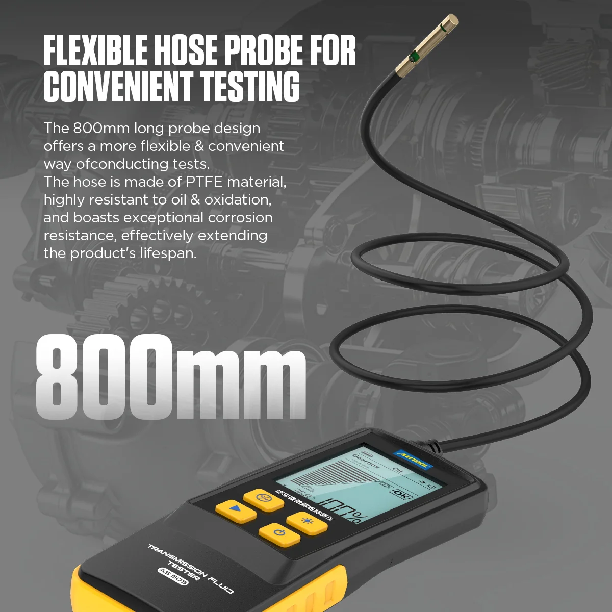 AUTOOL AS505 ATF Temperature Sensor for Accurate Transmission Fluid ...