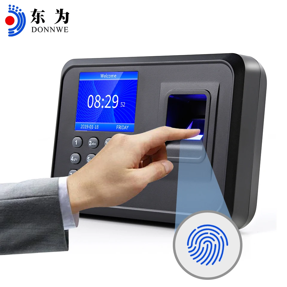 Alibaba.com: F01 Smart Biometric Fingerprint Time Attendance Recorder ...