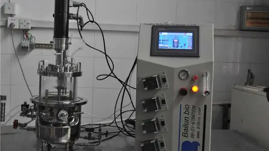 Laboratory Scale Glass Fermenter High Throughput Automated Bioreactor ...