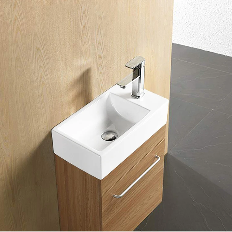European Small White Sink - Perfect for Modern Bathrooms
