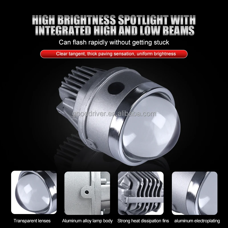 Carolyn 2024 LED Fog Lamp Projector Kits - Reliable Lighting