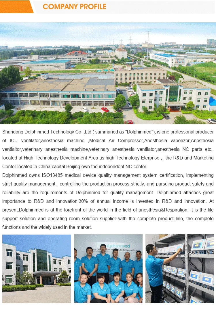 Veterinary Anesthesia Bellow - Tidal Volume 50ml to 300ml