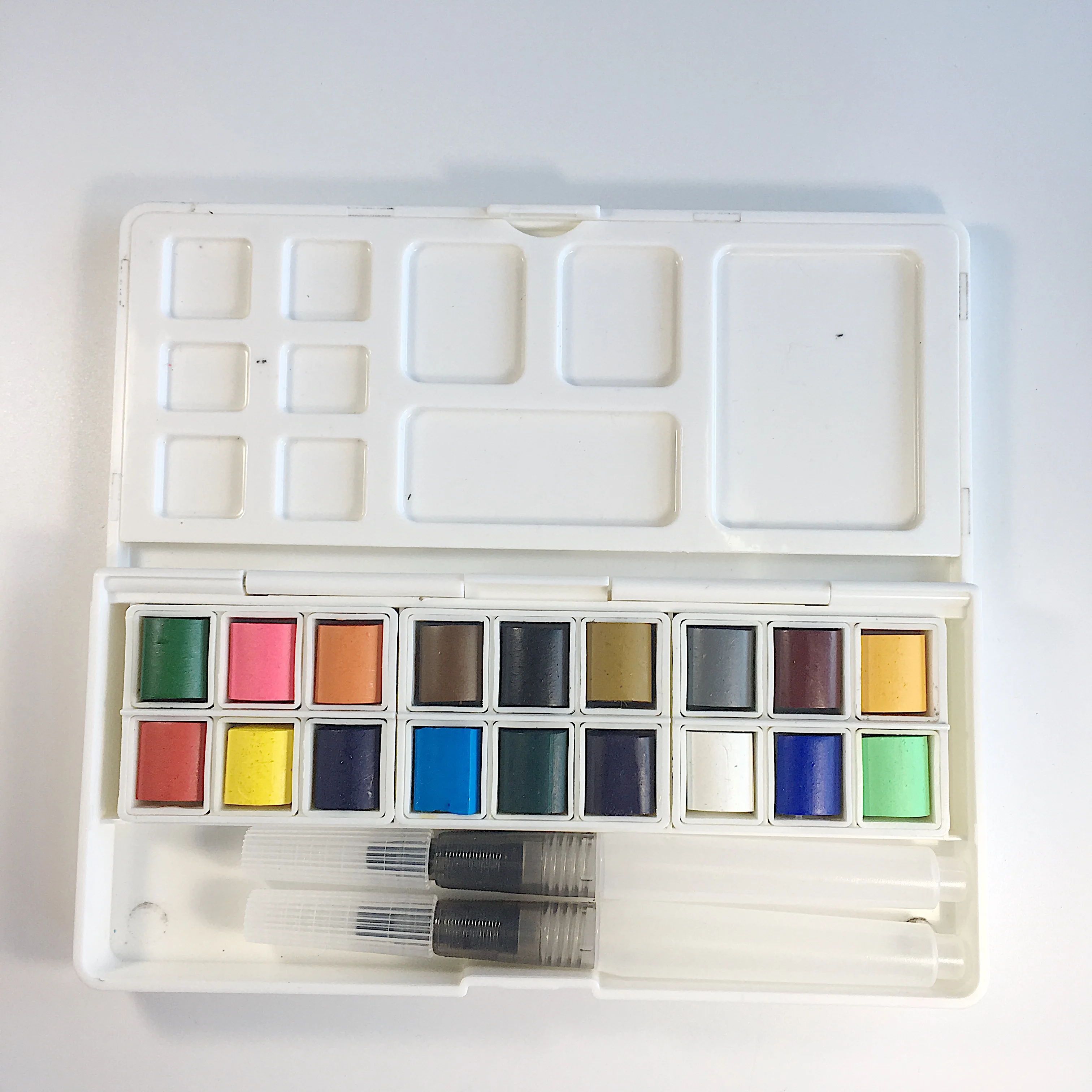 Hot Selling Watercolor Paint Cake 12/24/48 Colors Solid Water Color ...