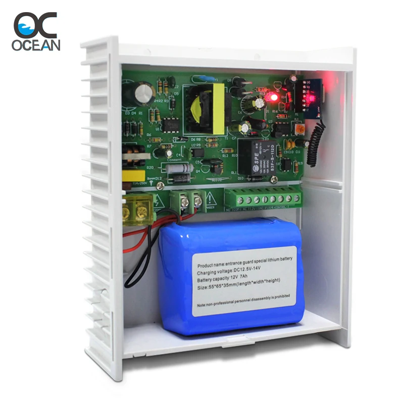 DC power switching power supply 12v5a for access control, burglar alarm ...