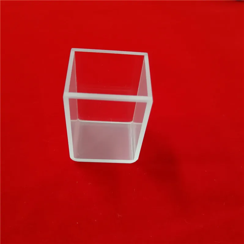 Cubic Glass Cuvette - 40*28*24mm for Lab Applications