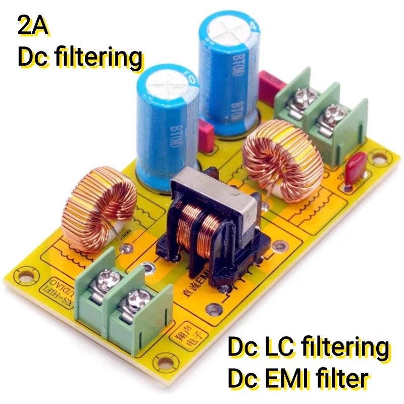 EMI Electromagnetic Interference Filter DC LC EMI Filter Board 20A ...