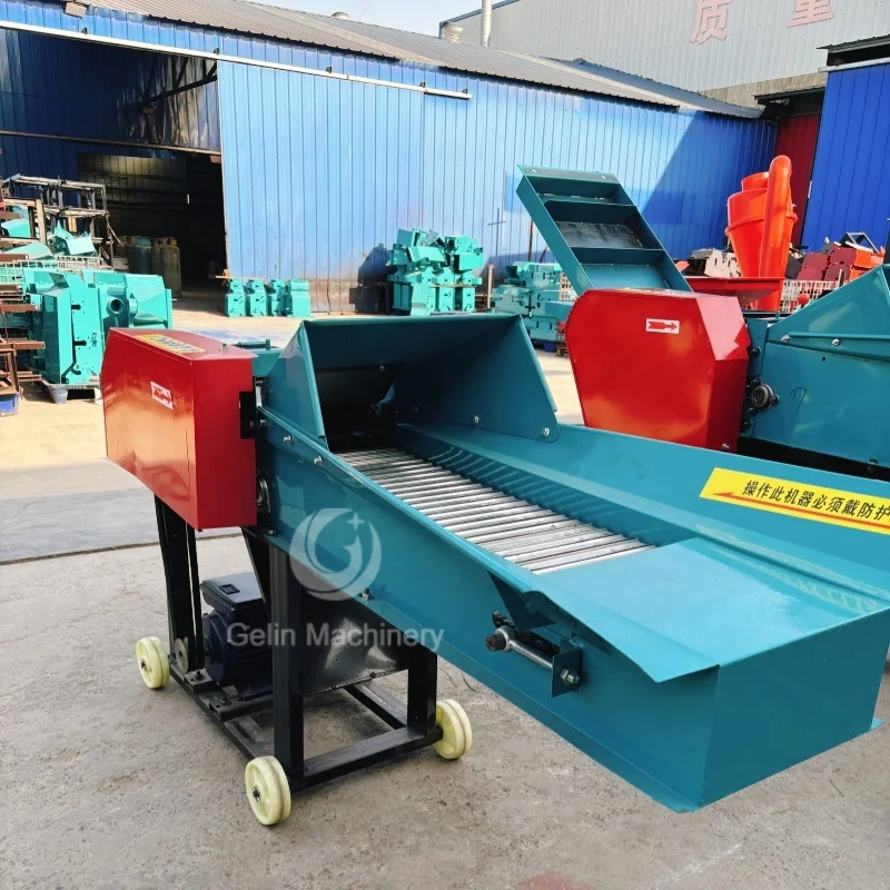 Small Farm Forage Feed Processing Hay Chaff Cutter Corn Stalk Grass ...